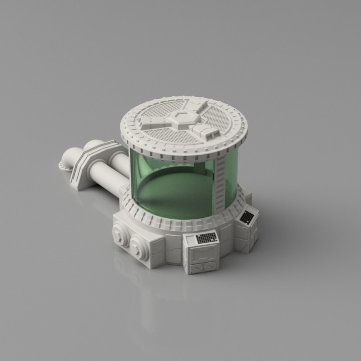 3D Printable Modular Pipes System - Large Lab container - stackable by ...