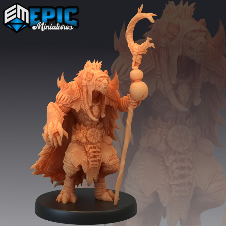 3D Printable Gnoll Tribe Set / Hyena Hybrid / Classic Creature by Epic ...