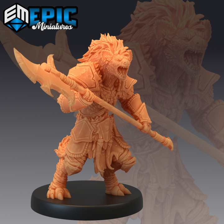 3D Printable Gnoll Tribe Set / Hyena Hybrid / Classic Creature by Epic ...