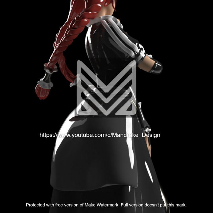 3D Printable Lupusregina [Beta] - Overlord by Mandrake