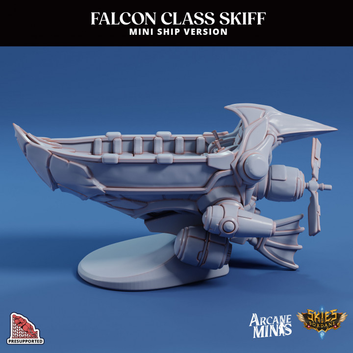 3D Printable Skiffs - Mini Ship by Sordane Publishing