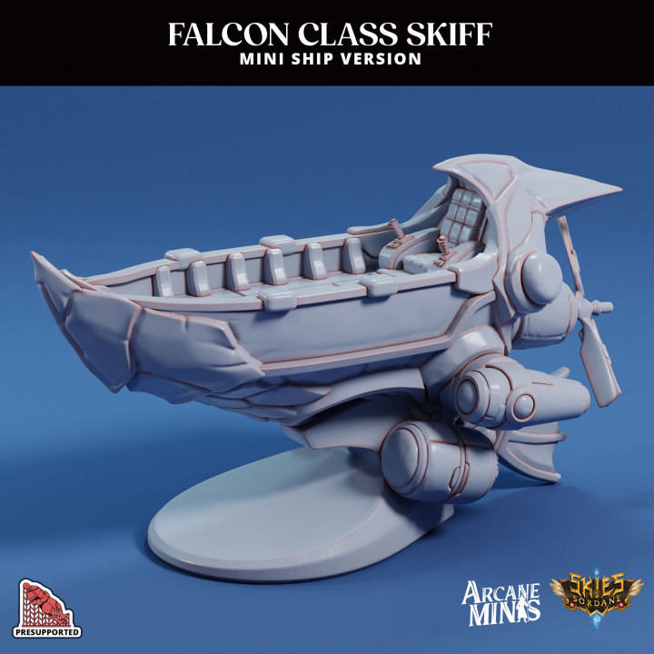 3D Printable Skiffs - Mini Ship by Sordane Publishing