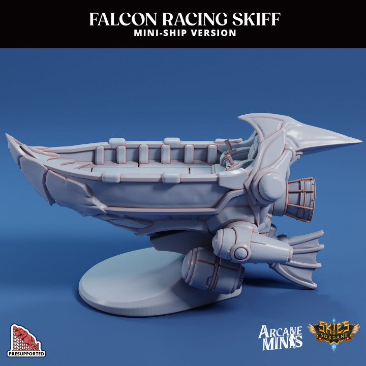 3D Printable Skiffs - Mini Ship by Sordane Publishing