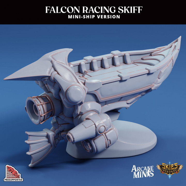 3D Printable Skiffs - Mini Ship by Sordane Publishing