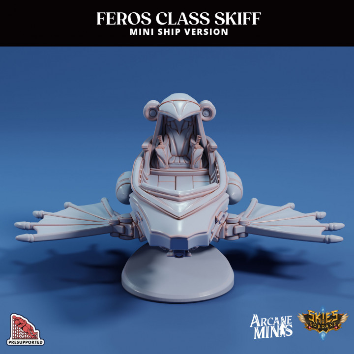 3D Printable Skiffs - Mini Ship by Sordane Publishing