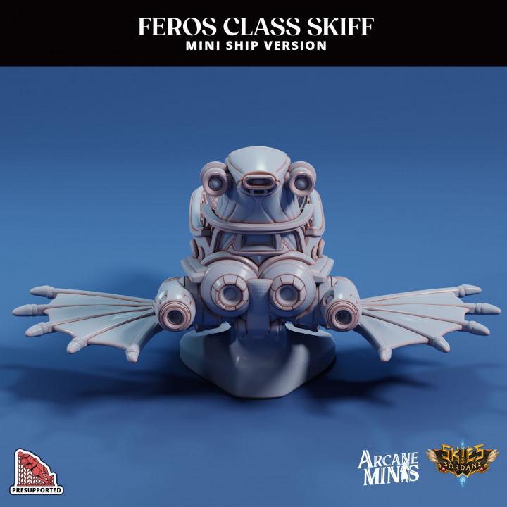 3D Printable Skiffs - Mini Ship by Sordane Publishing