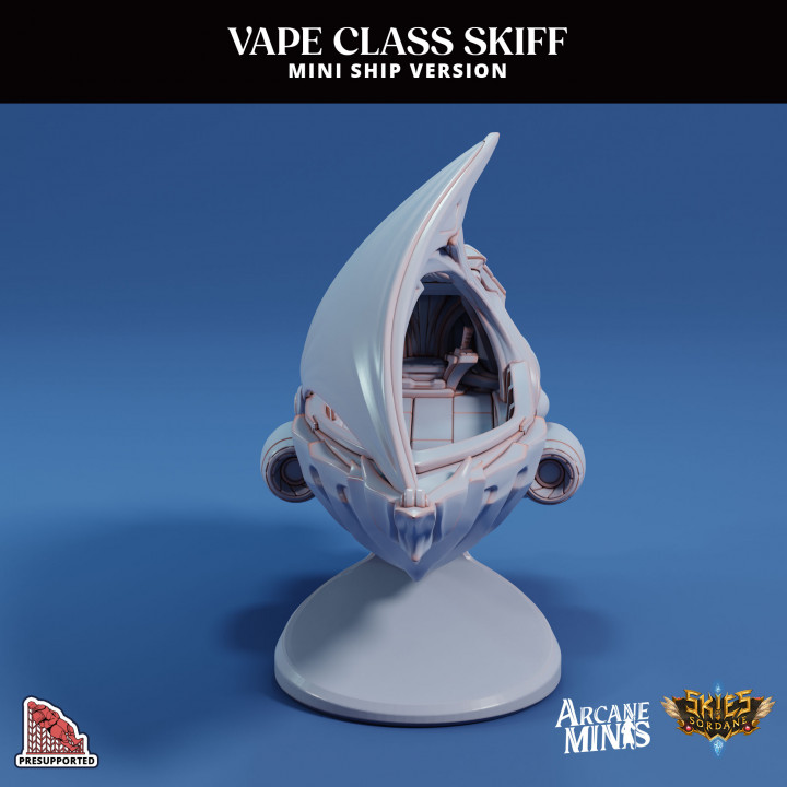 3D Printable Skiffs - Mini Ship by Sordane Publishing