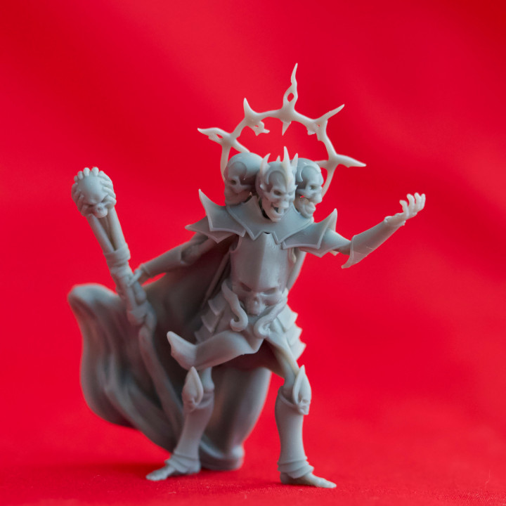 3D Printable Skull Lord - Tabletop Miniature (Pre-Supported) by ...