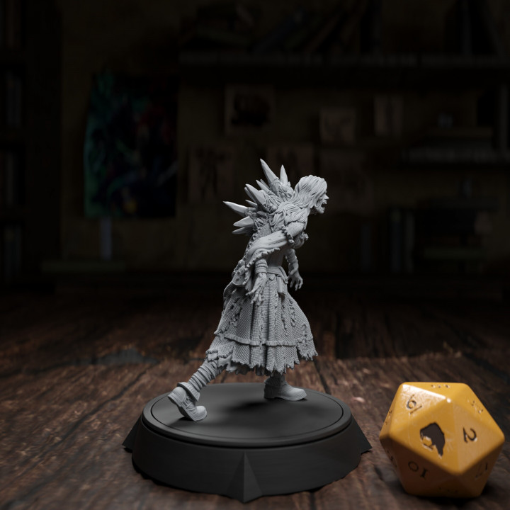 3D Printable Blood Crystal Zombie Variant #3 - Enemy | Call of the ...