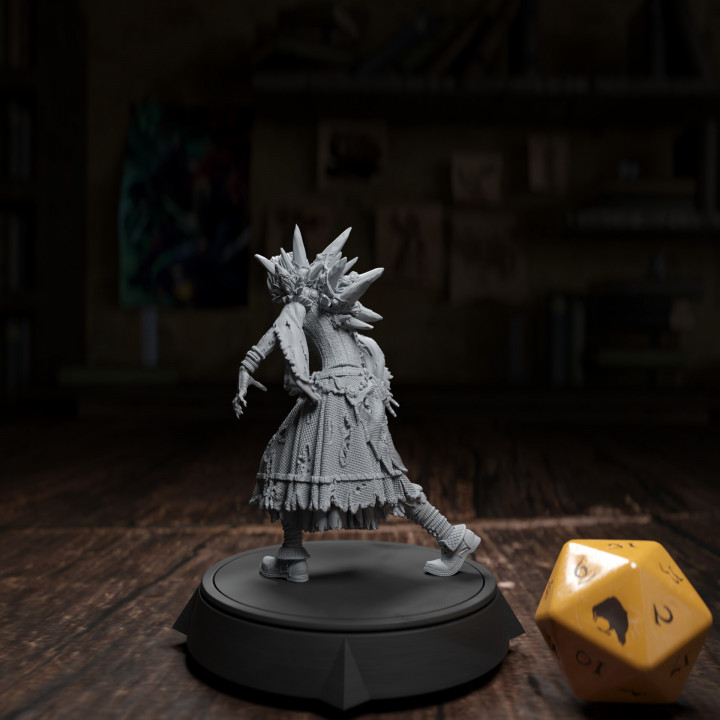 3D Printable Blood Crystal Zombie Variant #3 - Enemy | Call of the ...