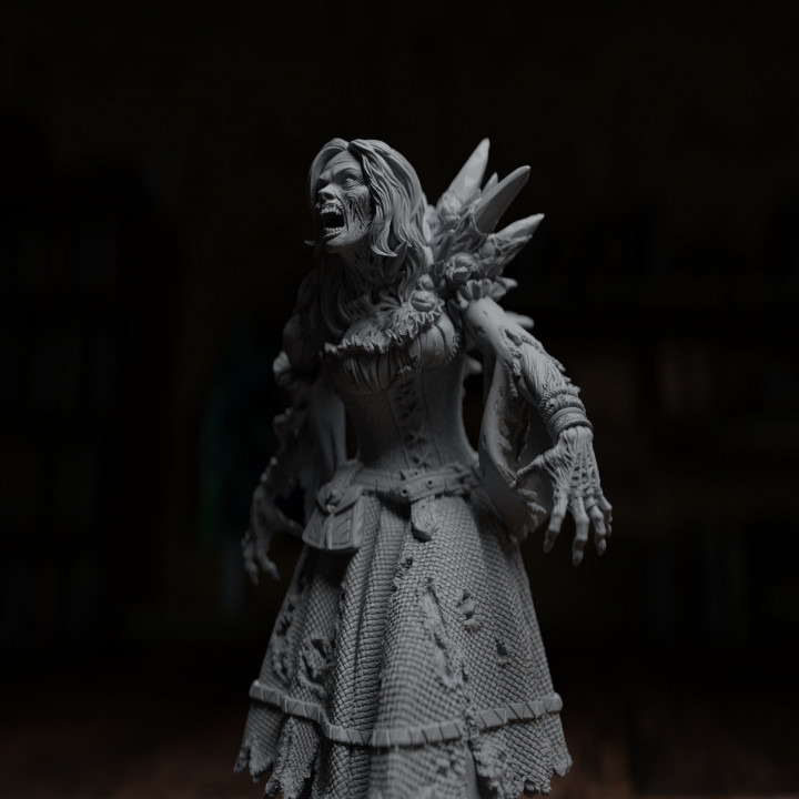 3D Printable Blood Crystal Zombie Variant #3 - Enemy | Call of the ...