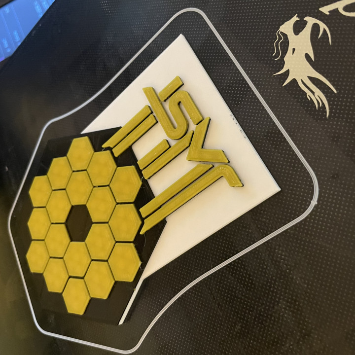 3D Printable James Webb Space Telescope (JWST) Launch Display by Josh