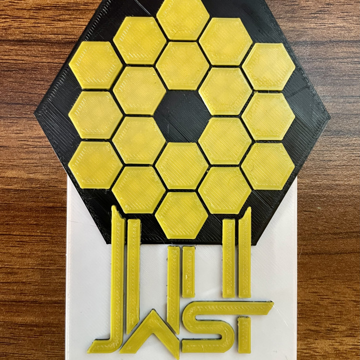 3D Printable James Webb Space Telescope (JWST) Launch Display by Josh