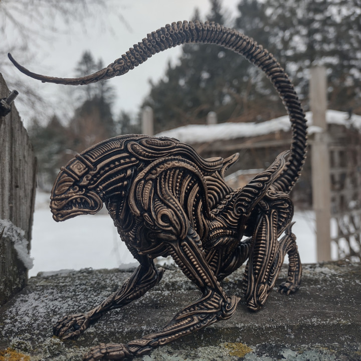 3D Printable Alien 2 by Zane Rogers