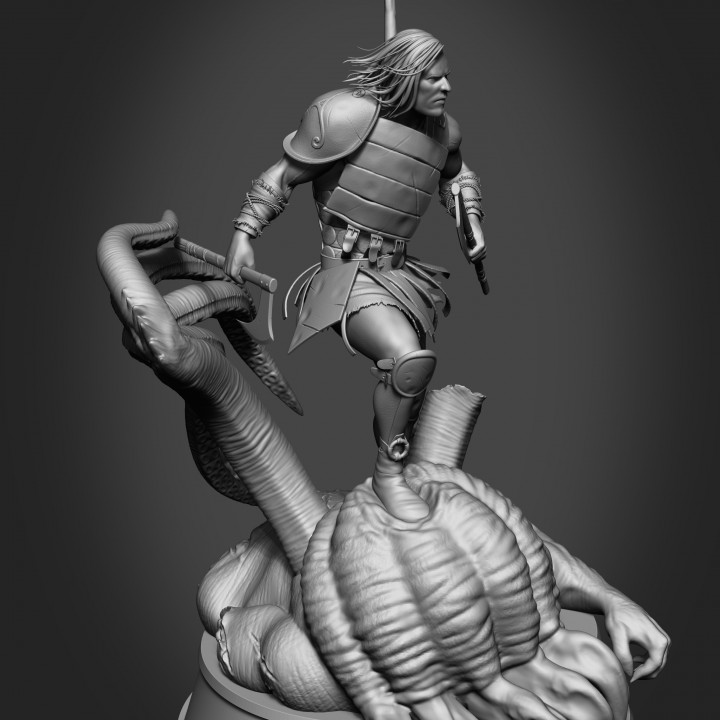 3D Printable Marauder - Path of Exile - FANART by Marc Morado Paris