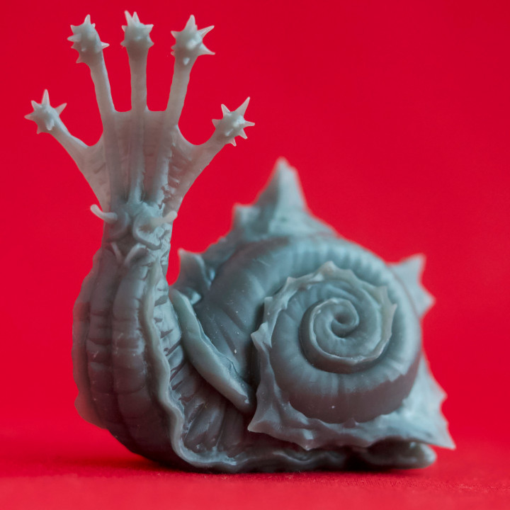 3D Printable Flail Snail - Tabletop Miniature (Pre-Supported) by ...