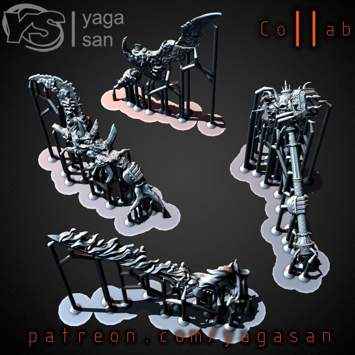 3D Printable CSM WEAPONS RANDOM PACK by Yaga San