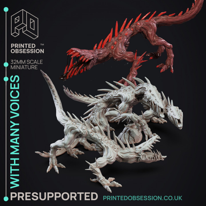 3D Printable With Many Voices (3 Models) - SCP "The D&D Incursion ...
