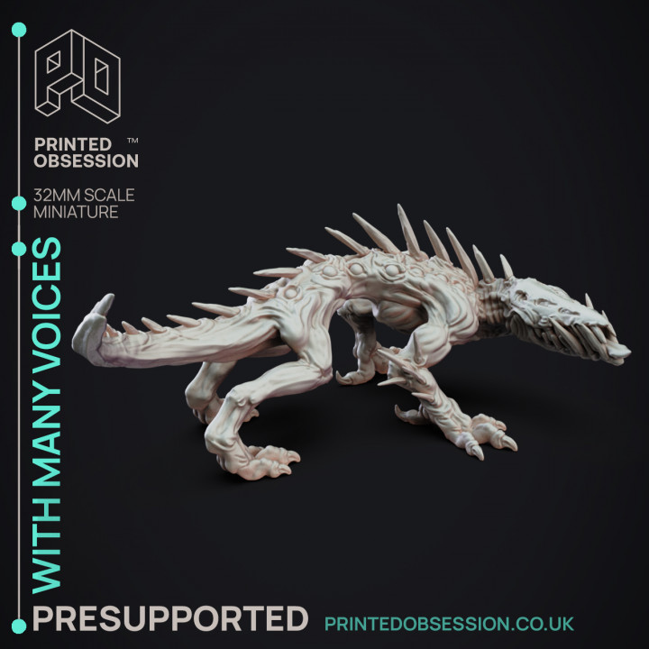 3D Printable With Many Voices (3 Models) - SCP "The D&D Incursion ...