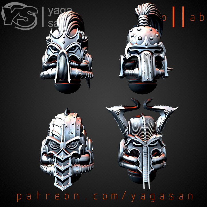 3D Printable CSM Heads PACK by Yaga San