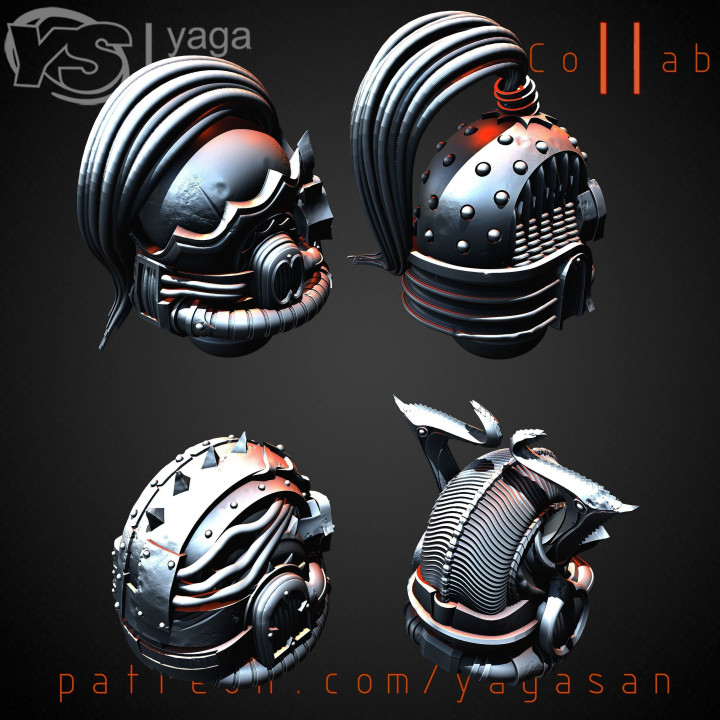 3D Printable CSM Heads PACK by Yaga San