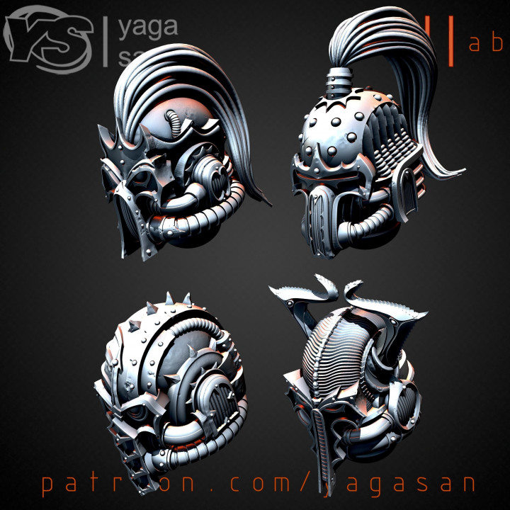 3D Printable CSM Heads PACK by Yaga San