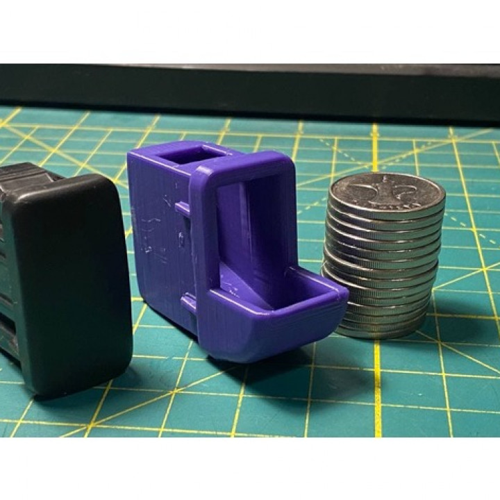 3D Printable Toyota coin holder by 1D-Design