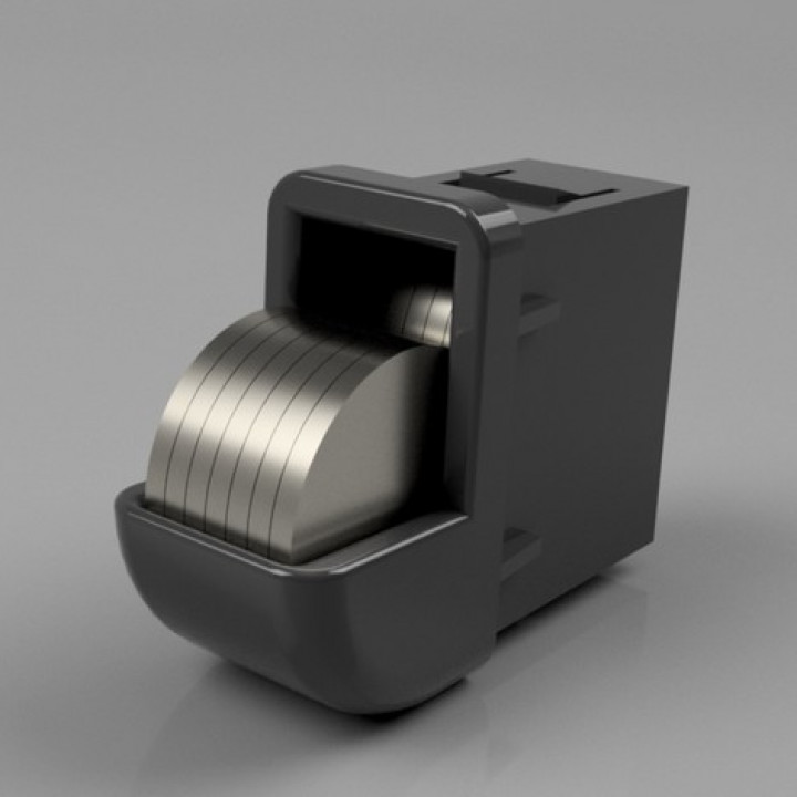 3D Printable Toyota coin holder by 1D-Design