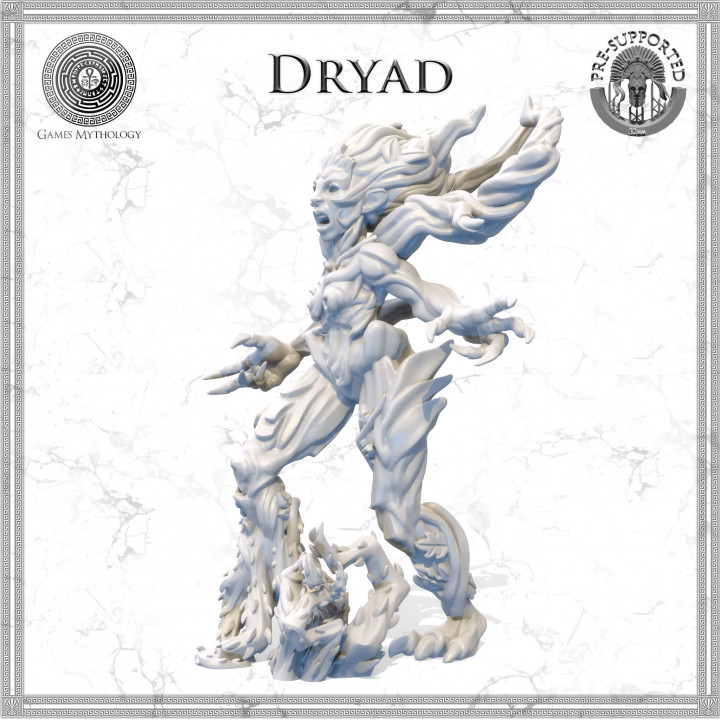 3D Printable Dryads by Games Mythology