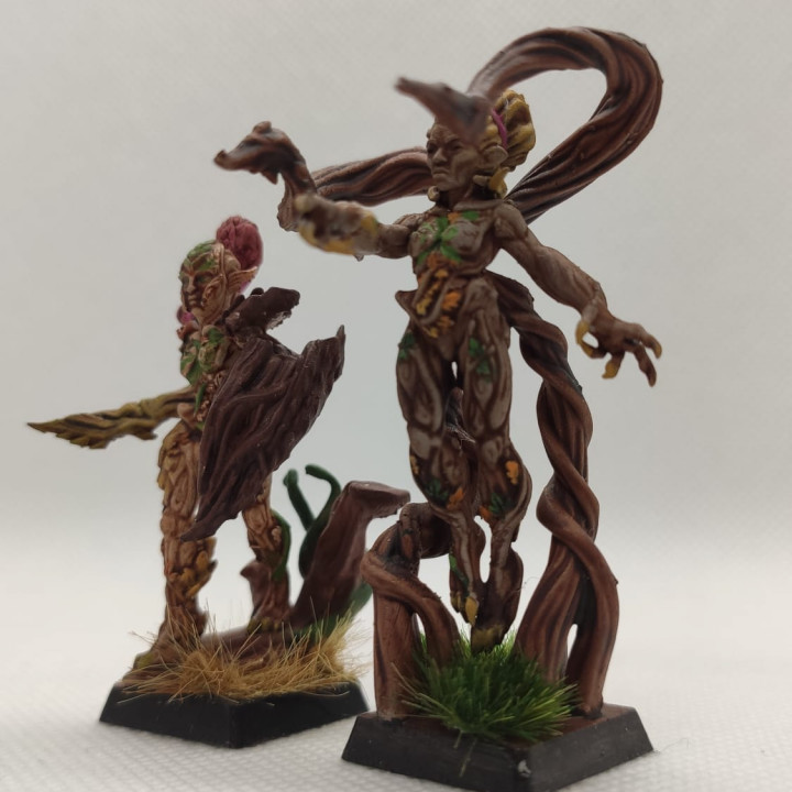3D Printable Dryads by Games Mythology