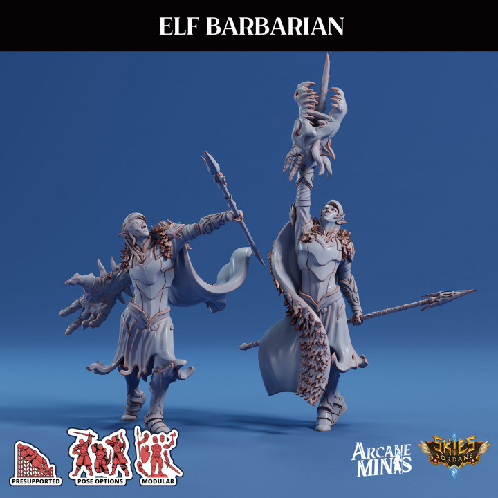 3D Printable Elf Crew Pack by Sordane Publishing