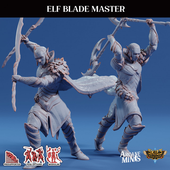 3D Printable Elf Crew Pack by Sordane Publishing