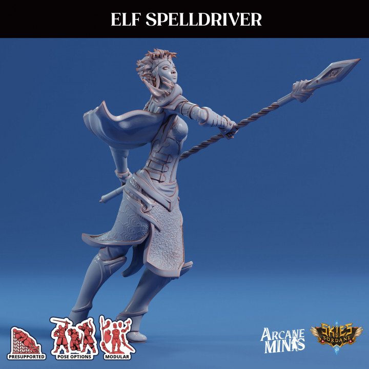 3D Printable Elf Crew Pack by Sordane Publishing