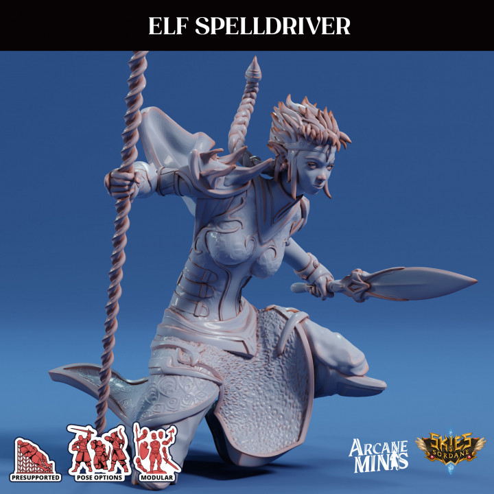3D Printable Elf Crew Pack by Sordane Publishing