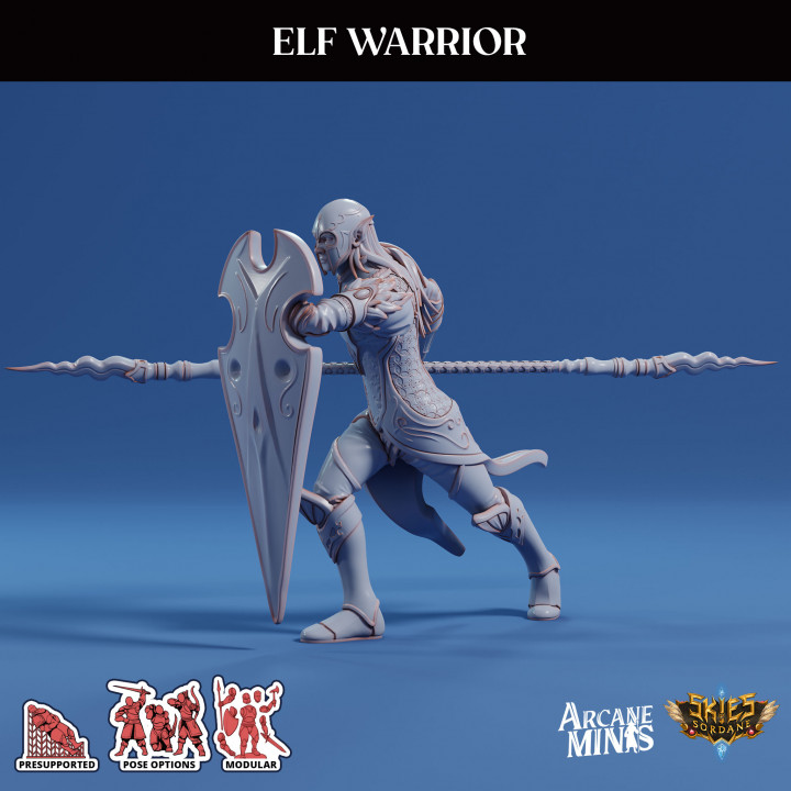 3D Printable Elf Crew Pack by Sordane Publishing