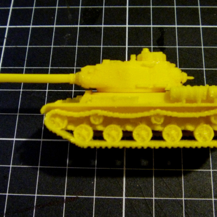 3D Printable 1-100 IS-2 by Marco Bergman