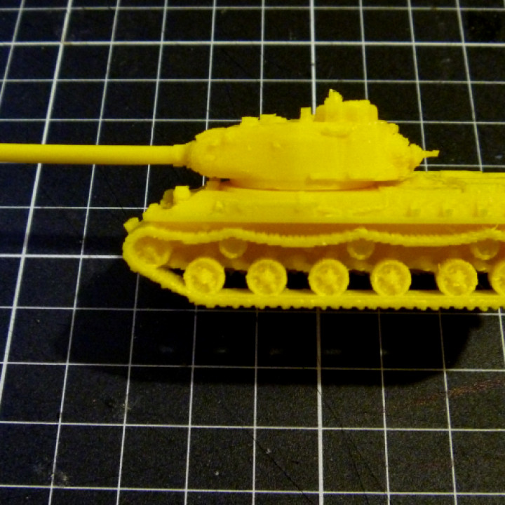 3D Printable 1-100 IS-2 by Marco Bergman