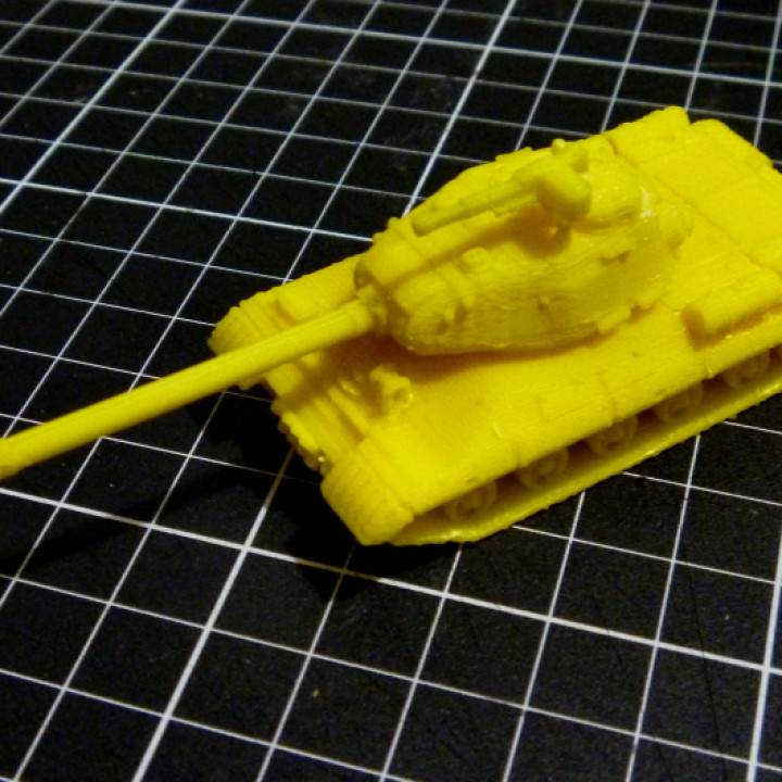 3D Printable 1-100 IS-2 by Marco Bergman