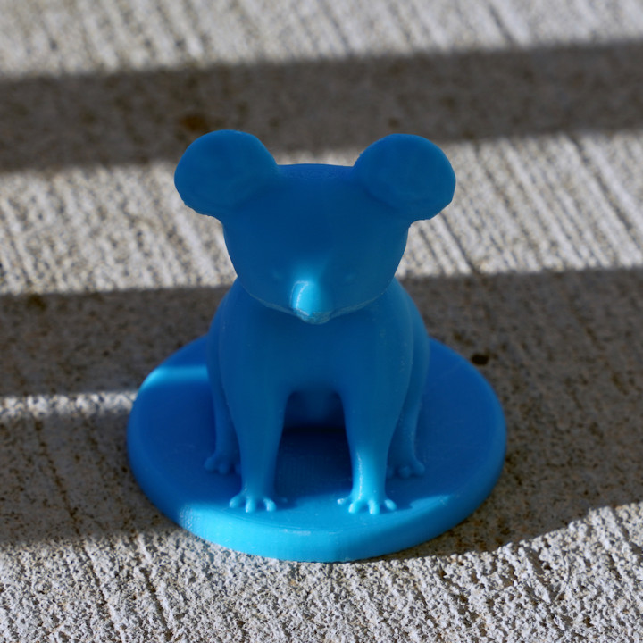 3D Printable Koala by Philippe Barreaud