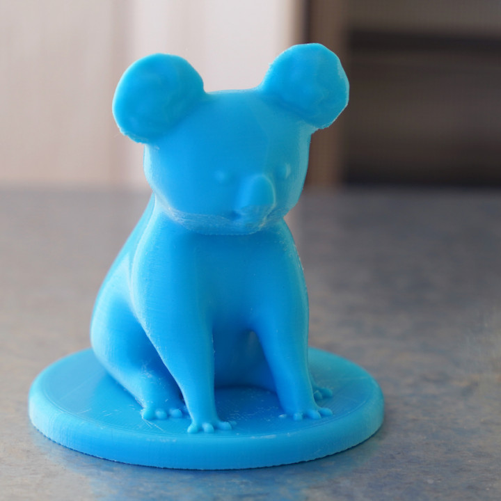 3D Printable Koala by Philippe Barreaud