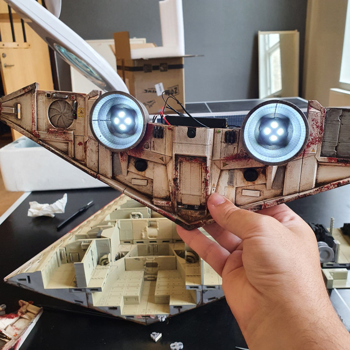 3D Printable Type S Scout /Courier by 2nd Dynasty