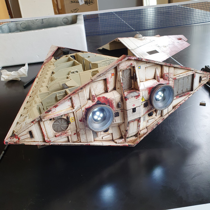 3D Printable Type S Scout /Courier by 2nd Dynasty