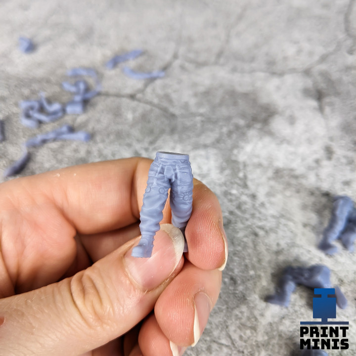 3D Printable Space Station Crew (modular) - In Orbit Collection by ...