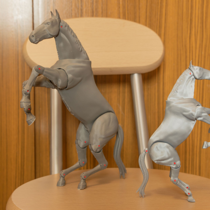 Download 1:12 Scale Horse Poseable Figure Da Terry Bassett