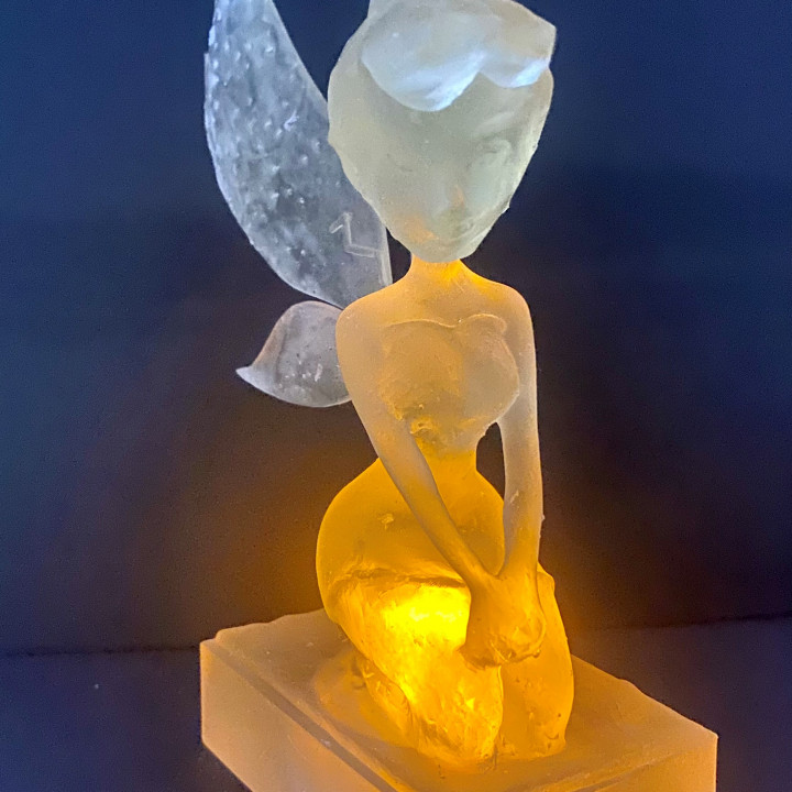 3D Printable Tinkerbell tea light by Fitzwarin