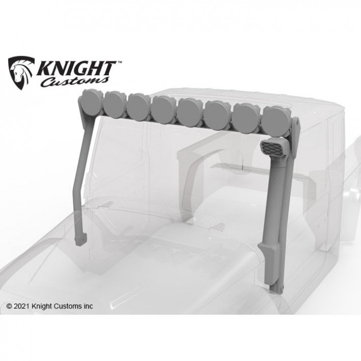 3D Printable Phoenix Exo cage set by Knight Customs