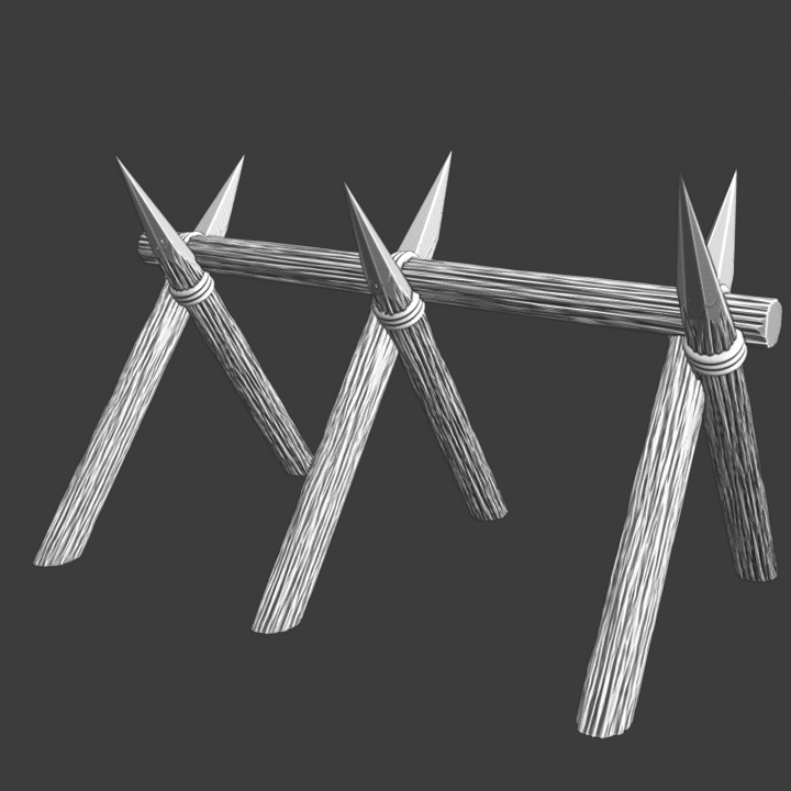 3D Printable Medieval defence - simple and effective by Northern ...