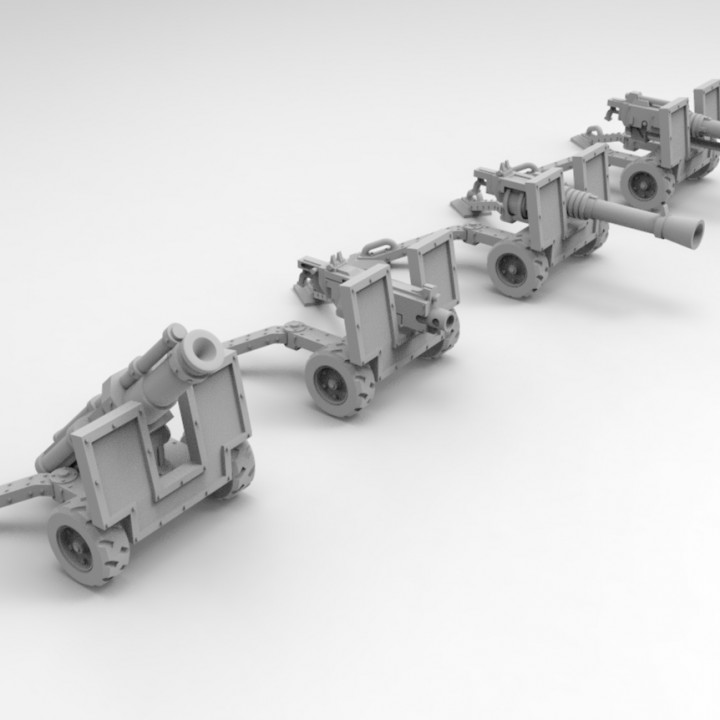 3D Printable Interstellar Army Infantry Support Weapons by M'khand