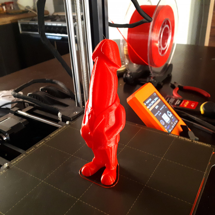 3D Printable Mr Dick by iradj3d