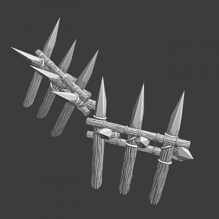 3D Printable Mobile infantry defences - medieval by Northern Crusades ...